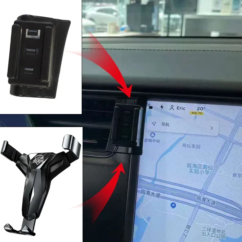 Car-Phone-Holder-For-Tesla-Model-X-2016-2017-2021-Model-S-2014-2021 ...