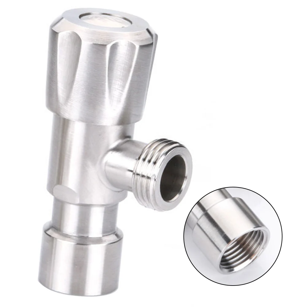 Washing Machine Kitchen Bathroom Faucet Stop Valve 4-point Water Inlet ...