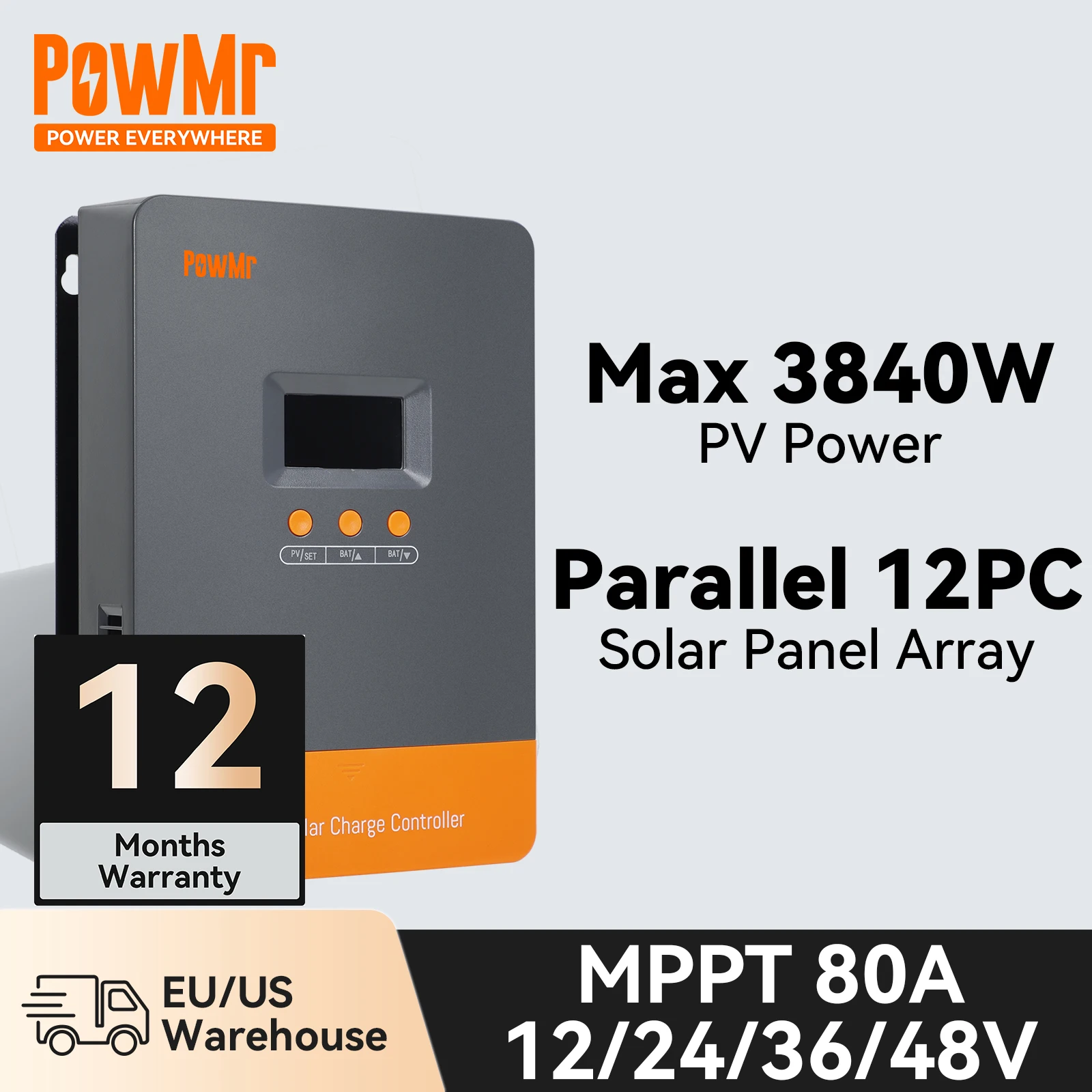 Controlador-de-Carga-Solar-PowMr-MPPT-Painel-PV-Auto-Max-Paralelo-12PC ...