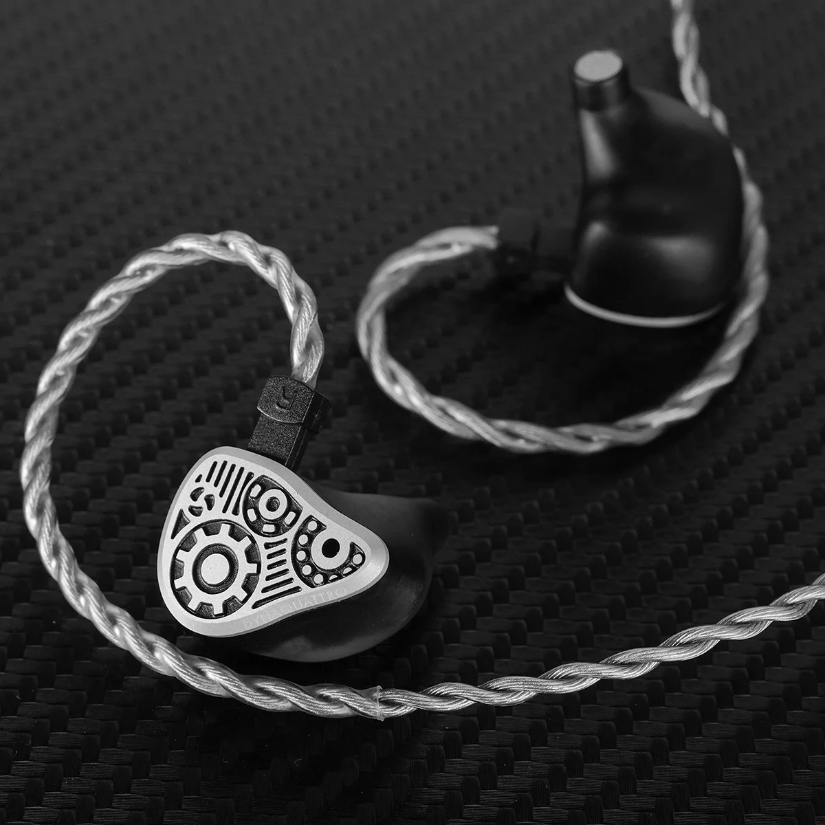 Binary-Dynaquattro-HiFi-IEM-4-Dynamic-Driver-2Pin-Interface-Audiophile-Music-Earphone-with ...