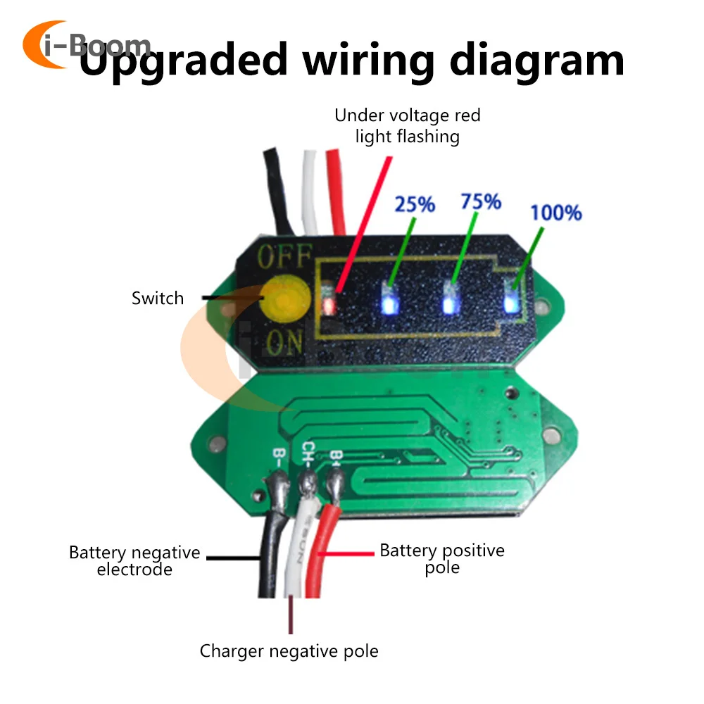 18650-Li-Ion-Battery-Voltage-Measuring-Instrument-3-wire-Battery ...