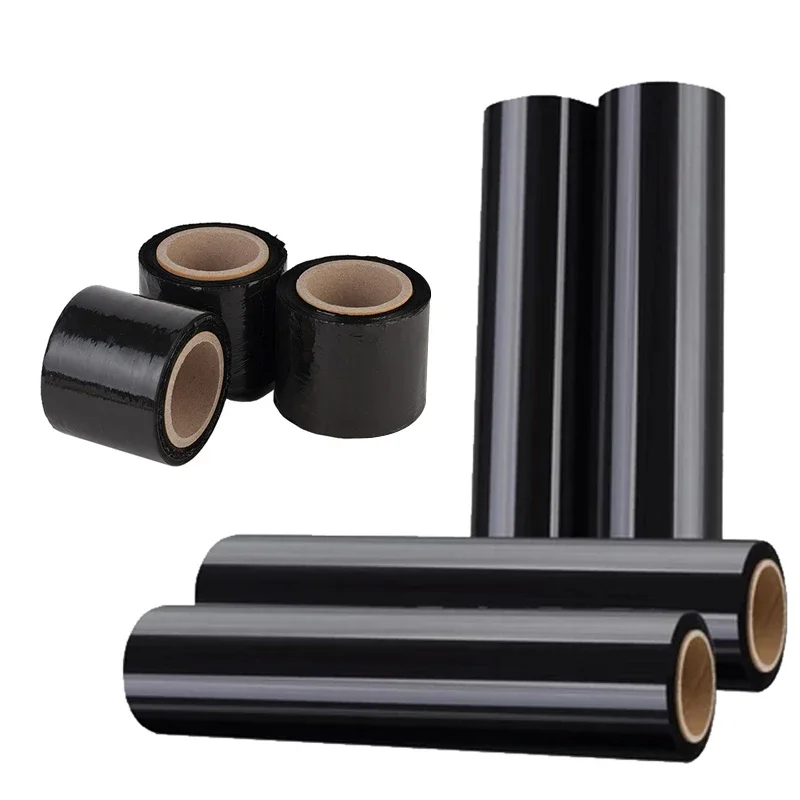 PE-Black-Stretch-Film-Express-Packaging-Stretch-Film-Logistics ...
