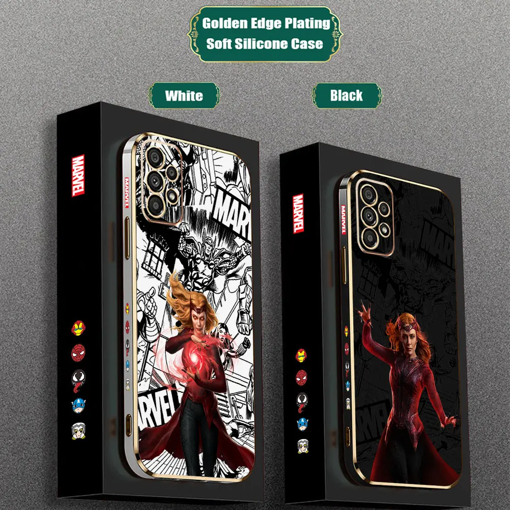 Marvel-Wanda-Scarlet-Witch-Case-For-Samsung-Galaxy-A55-A54-A53-A52-A52S ...