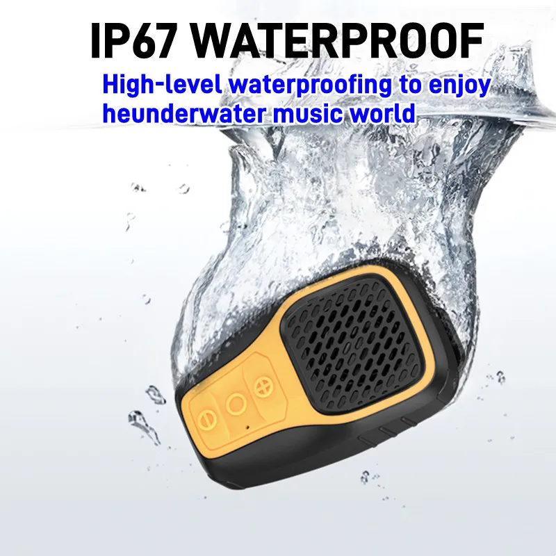 Clip-Speaker-Wearable-Bluetooth-Compatible5-4-Speaker-Waterproof ...