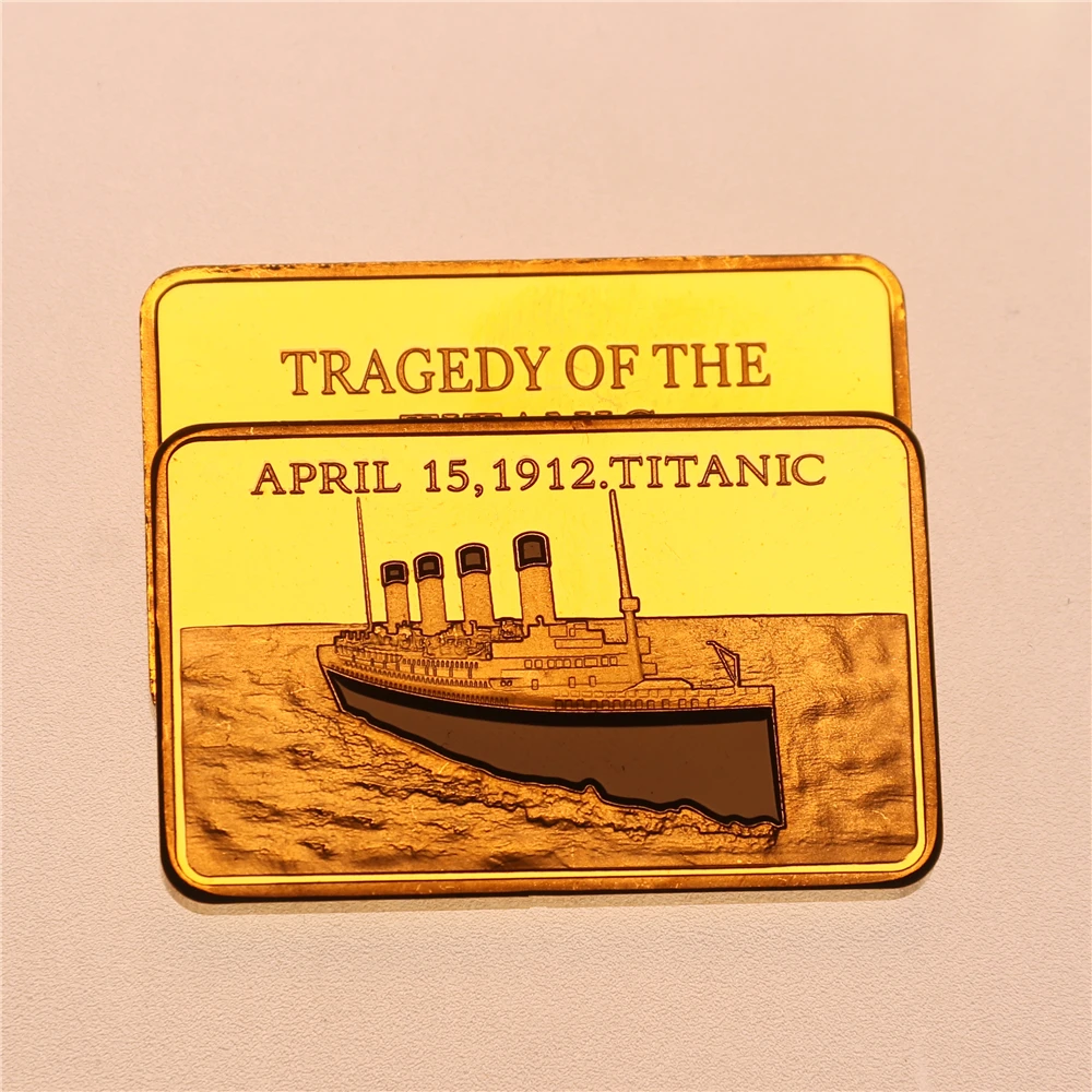 999-Royal-Mail-Steamship-Titanic-Gold-Bar-goldplating-TitanicGold-Bar ...