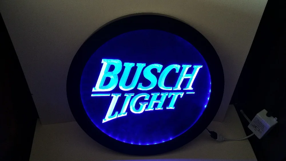 B99 Busch Light Rgb Led Multi Color The Wireless Control Beer Bar Pub ...