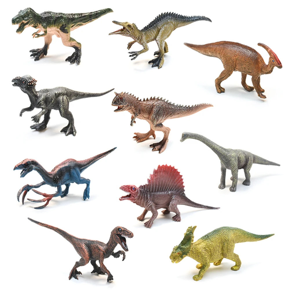 10-Styles-15cm-Dinosaur-Models-Toys-Jurassic-Tyrannosaurus-Indominus ...