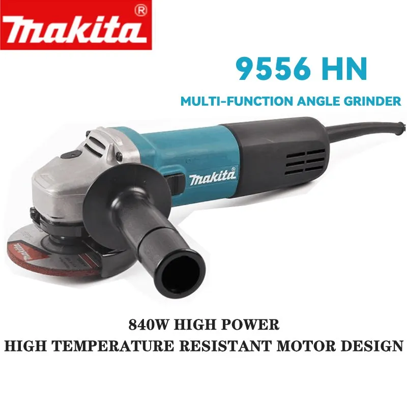 MAKITA angle grinder 9556HN multifunctional grinding and cutting ...