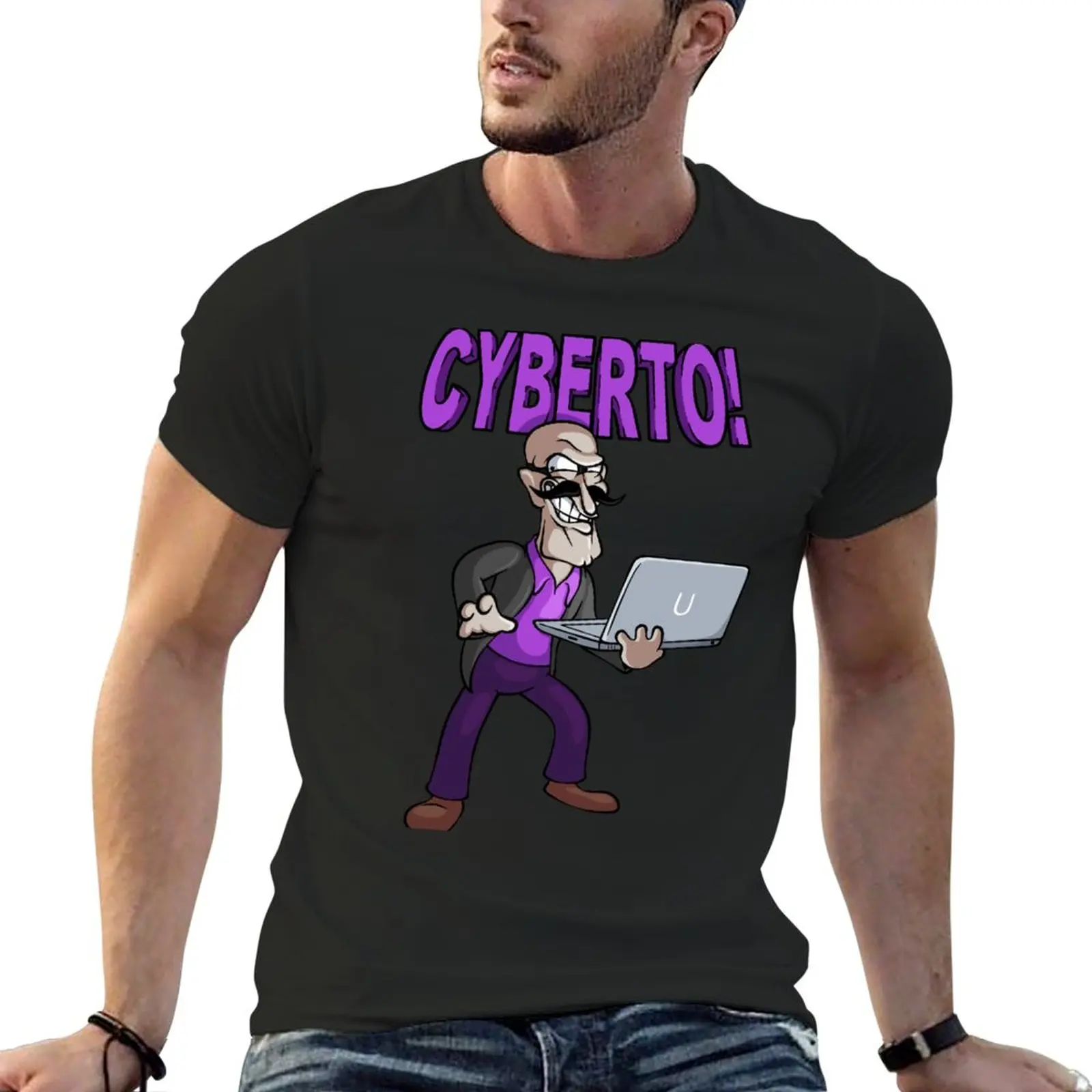 New-Cyberto-Usecure-T-Shirt-boys-white-t-shirts-Aesthetic-clothing ...