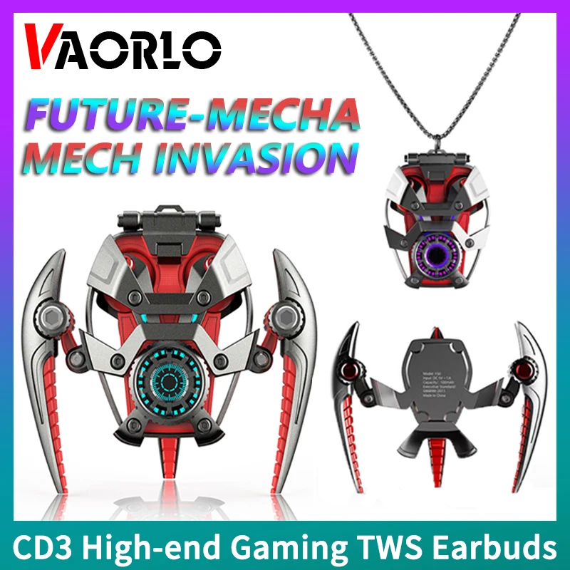 Original-INVA-CD-3-TWS-Earbuds-FUTURE-MECHA-Armor-Cool-Trendy-Mech-In ...