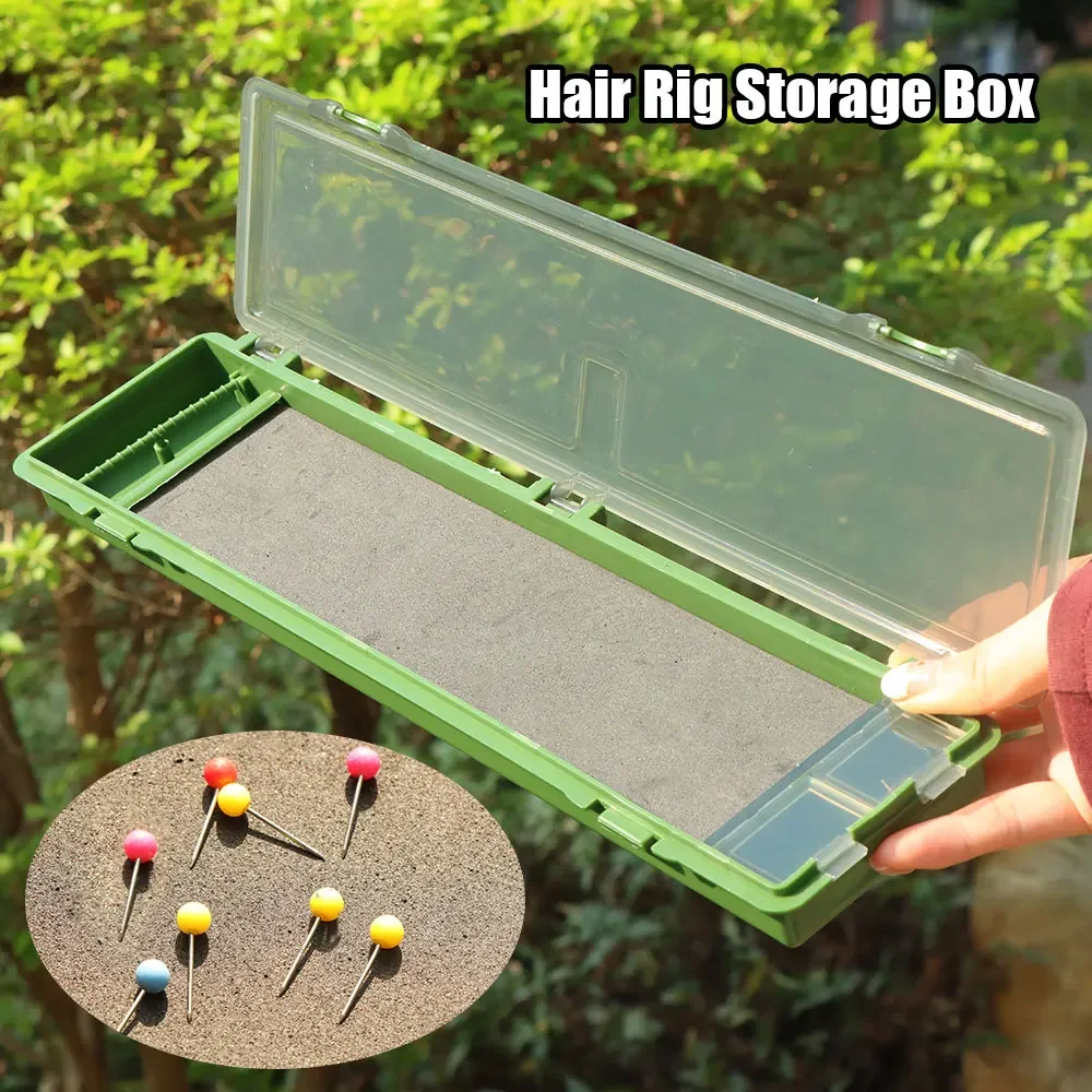 Carp-Fishing-Tackle-Box-Hair-Rig-Storage-Tools-Fishing-Hook-Line ...