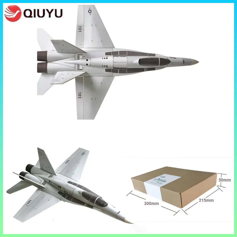 F18 Double 30 Duct Remote Control Assembly Fixed-Wing Model Is Like A ...