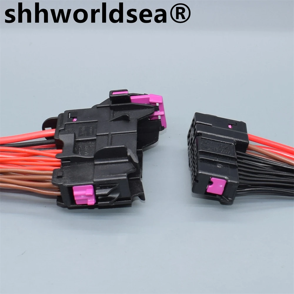 worldgolden-20-Pin-Way-Female-Front-Door-L-R-Connector-Plug-Wire ...