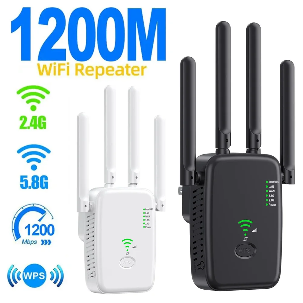 1200Mbps-WiFi-Repeater-Drahtlose-Wi-Fi-Expander-Verst-rker-Dual-Band-2 ...