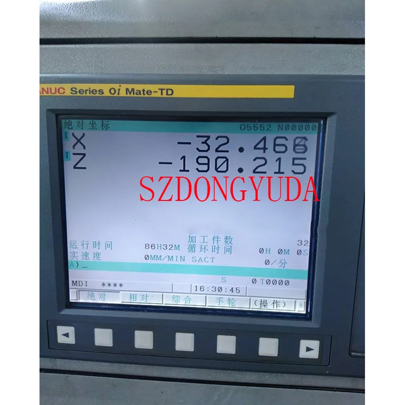 New 10.4 Inch For FANUC 0I Oi Mate MD System CNC A02B 0319 B500 LCD ...