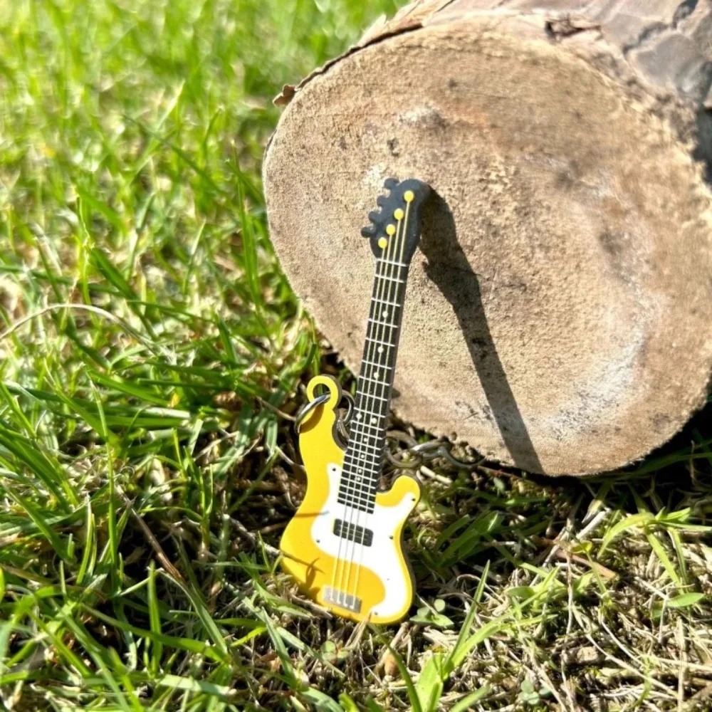 Hip-Hop-Guitar-Key-Chain-Key-Chain-Colorful-Metal-Musical-Instrument ...