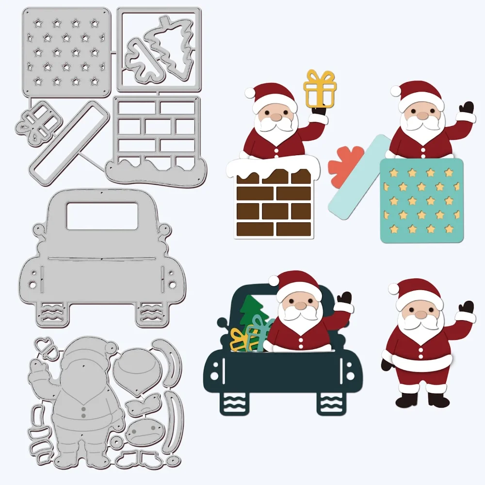 Santa Claus Template Cut Out
