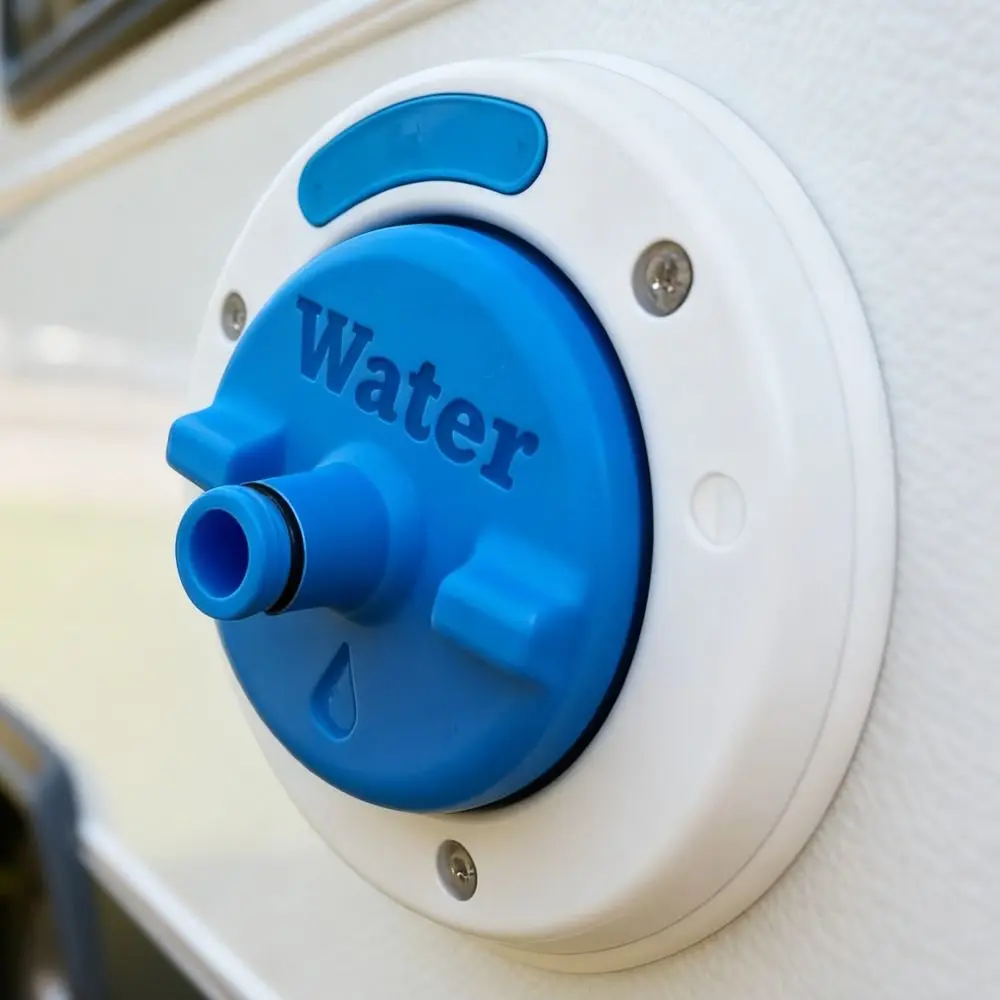 Quick Connect RV Water Fill Inlet Leakproof Filler Cap Water Tank ...