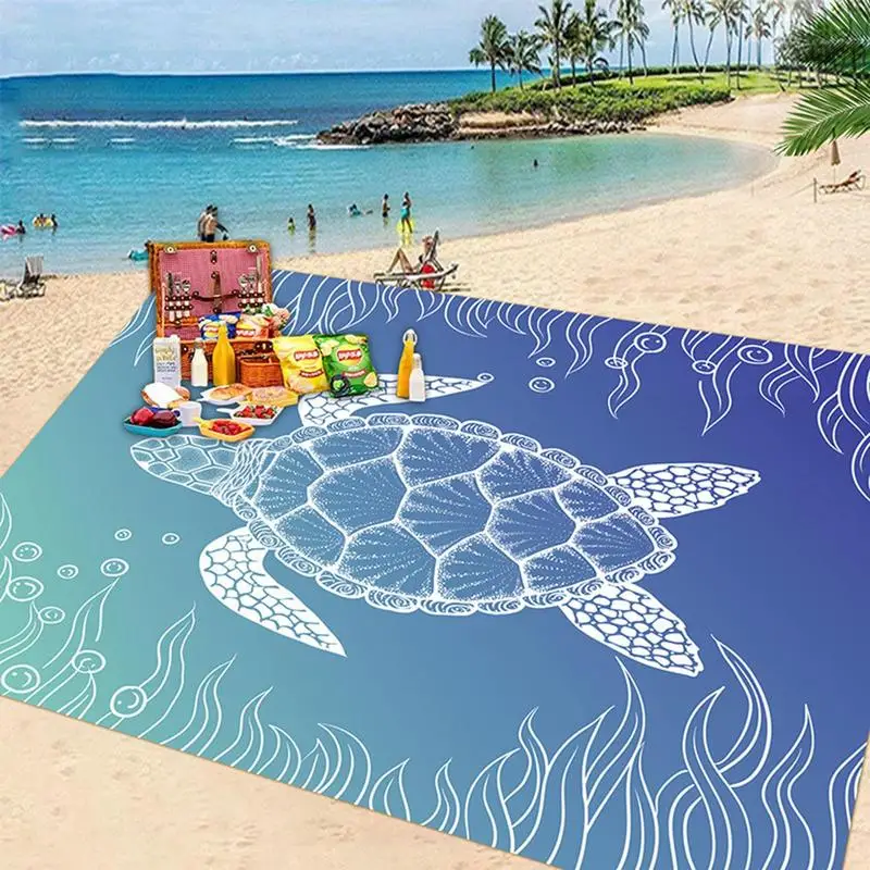 Waterproof Beach Mat Extra Large Outdoor Camping Mat Blanket Folding ...