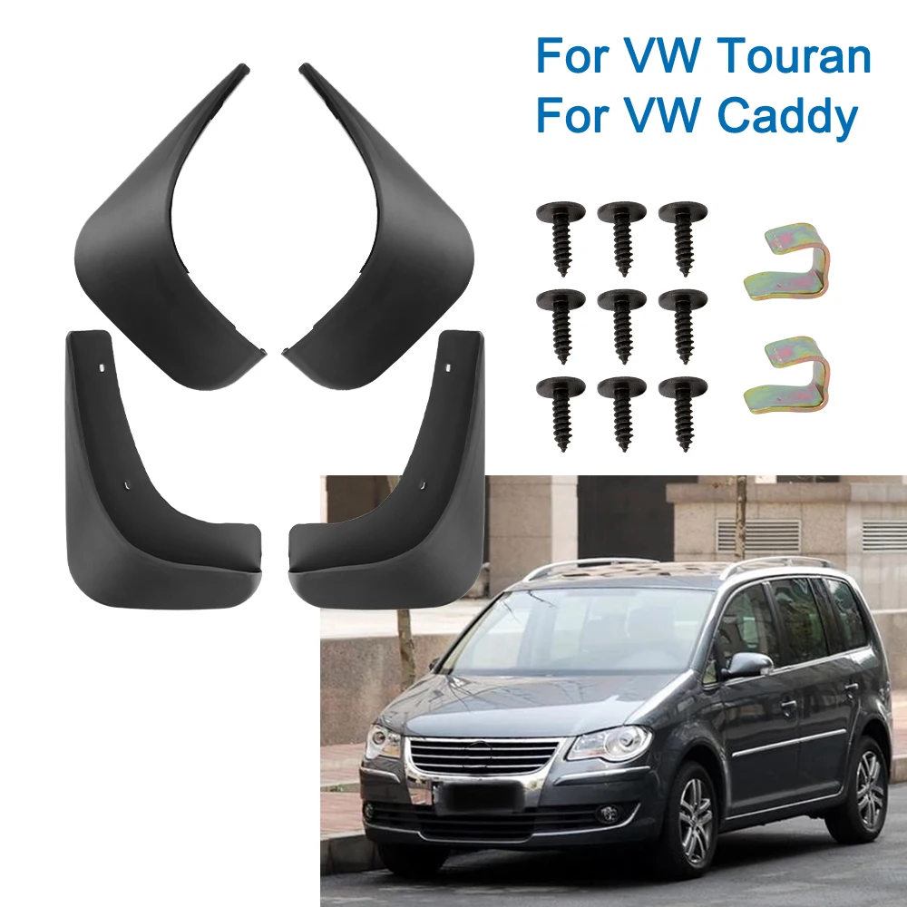 4pcs-set-Splash-Guards-Scratch-Resistant-For-VW-Touran-Caddy-Front-Rear ...