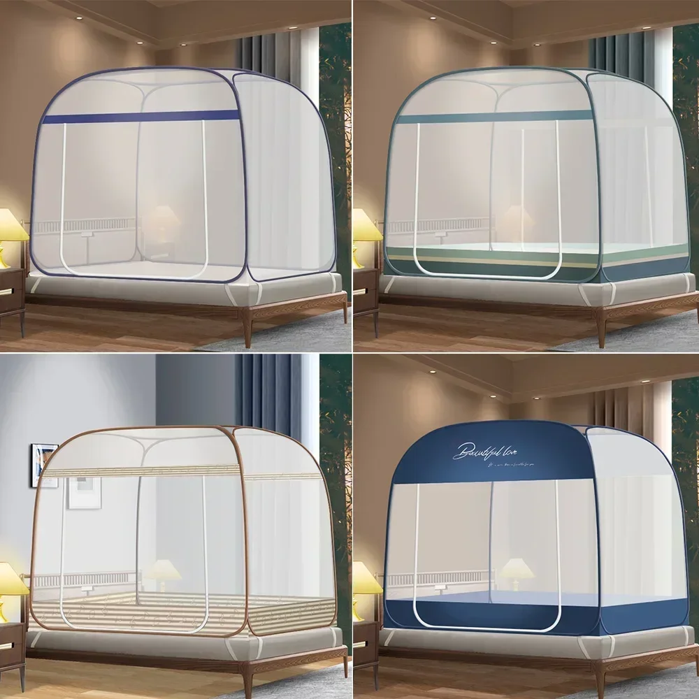 New-Mosquito-Net-No-Installation-Required-No-Bracket-Integrated-Summer ...