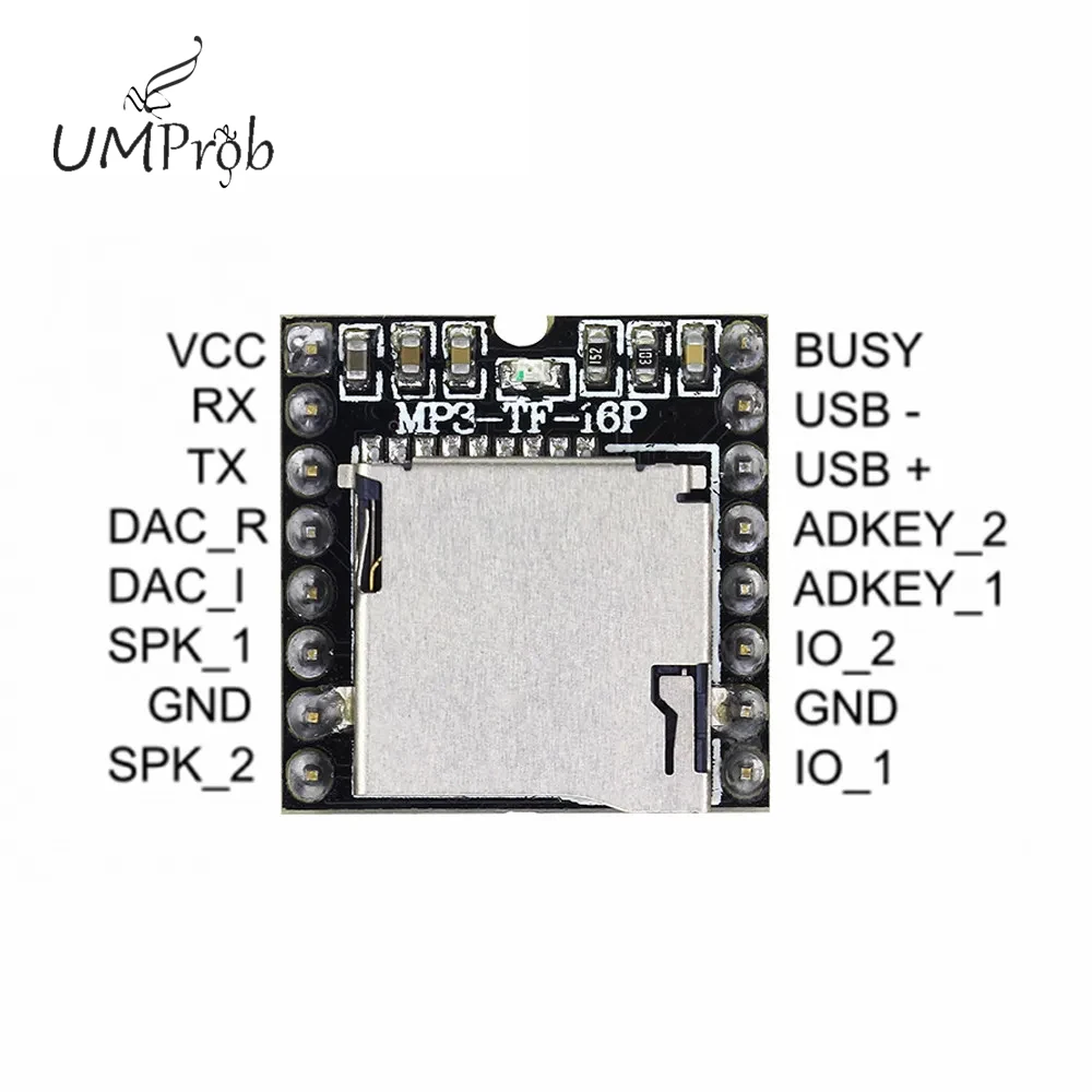 DFPlayer-Mini-M-dulo-de-reproductor-MP3-placa-decodificadora-de-voz ...