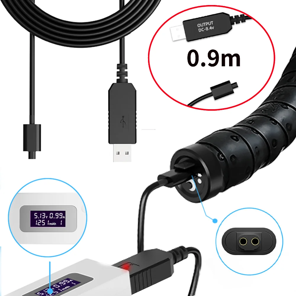 USB Charge Cable for SHIMANO Di2 11-Speed Battery Charger Cord for 8070 ...