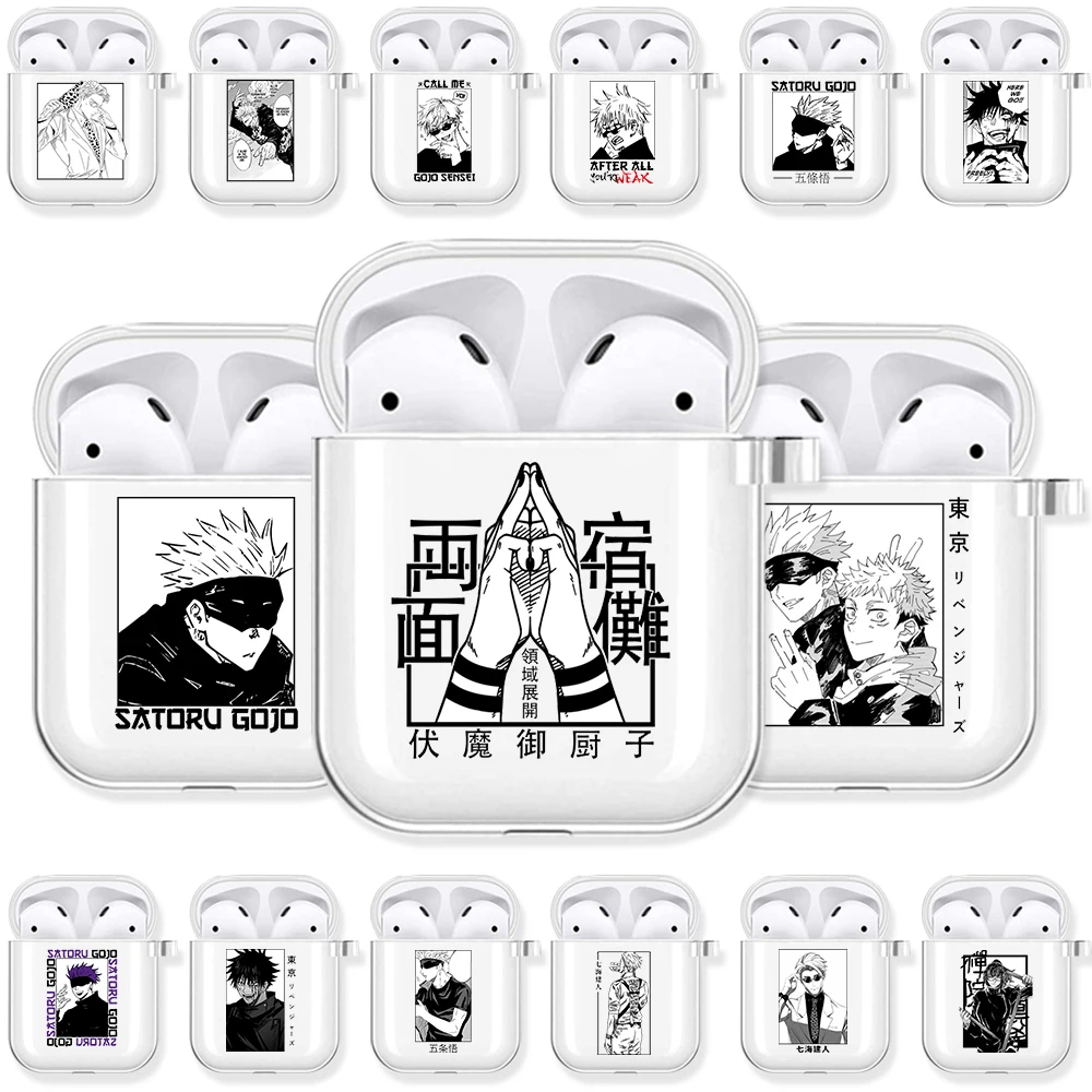 Jujutsu-Kaisen-Anime-Transparent-TPU-Case-for-Airpods-Pro-2-1-3-Sukuna ...