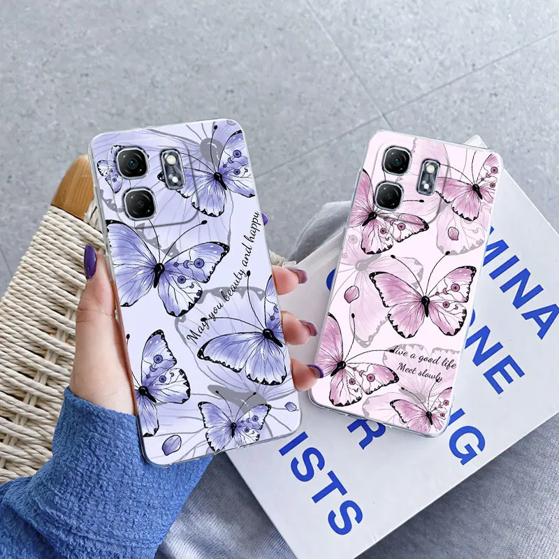 For Infinix Hot 50i Hot 50 4G 5G Case Luxury Protective Cover For ...