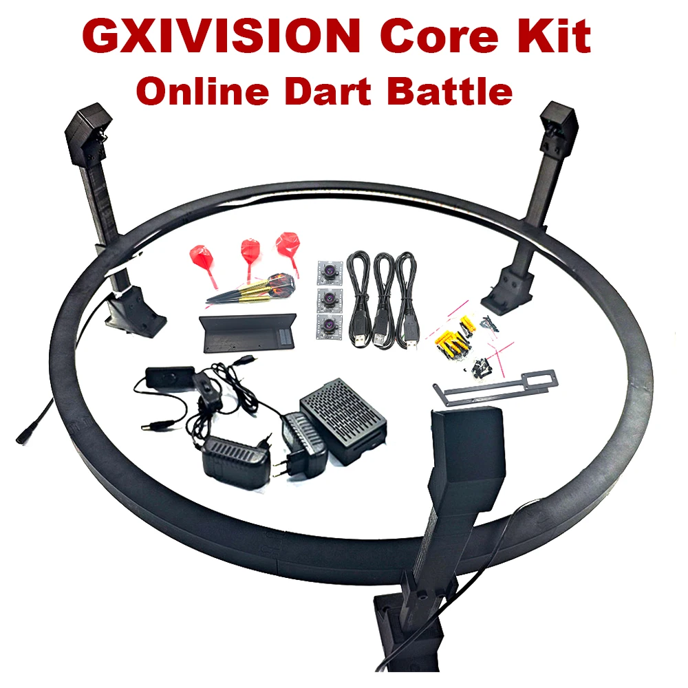 GXIVISION Core Kit voor Autodarts Compatibele DIY-hardwareset inclusief ...