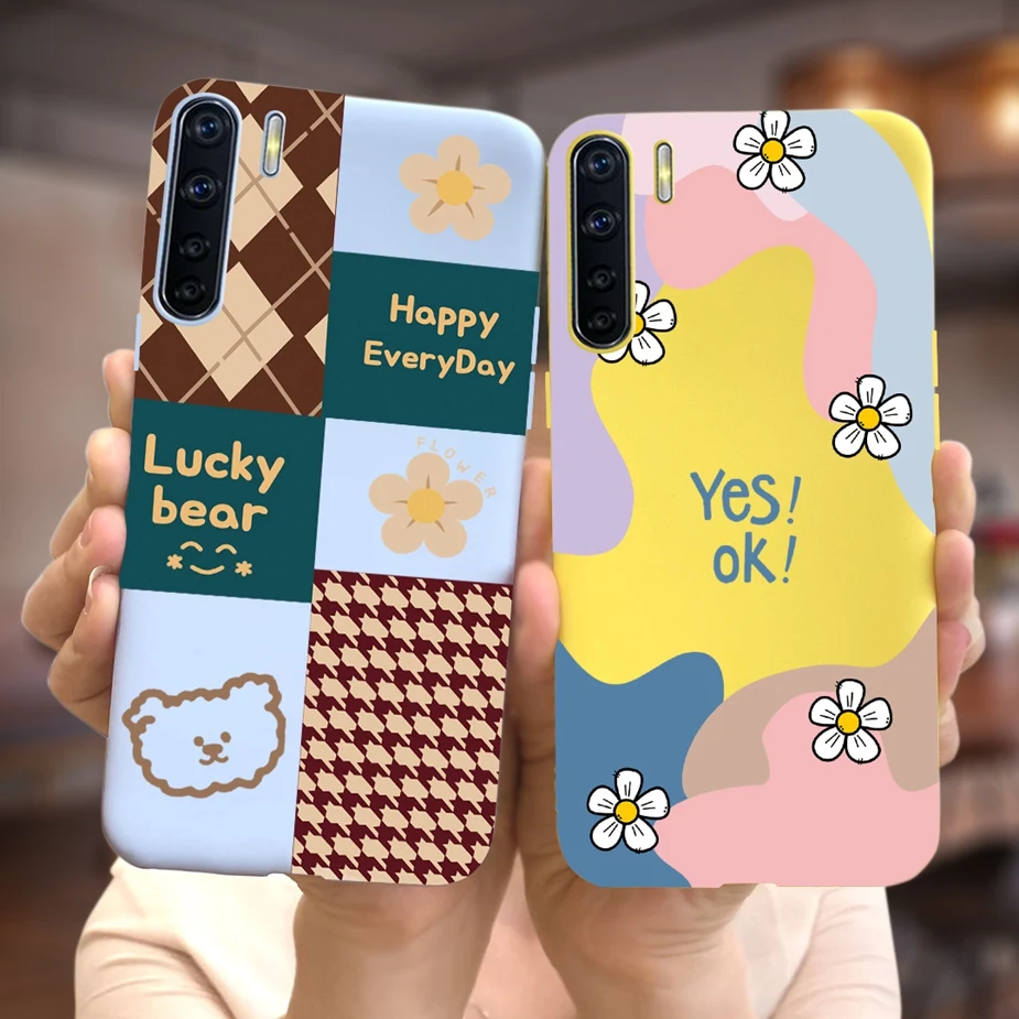 Voor-Oppo-F15-Case-Oppo-Reno-3-Nieuwe-Fashion-Painted-Cover-Zachte ...