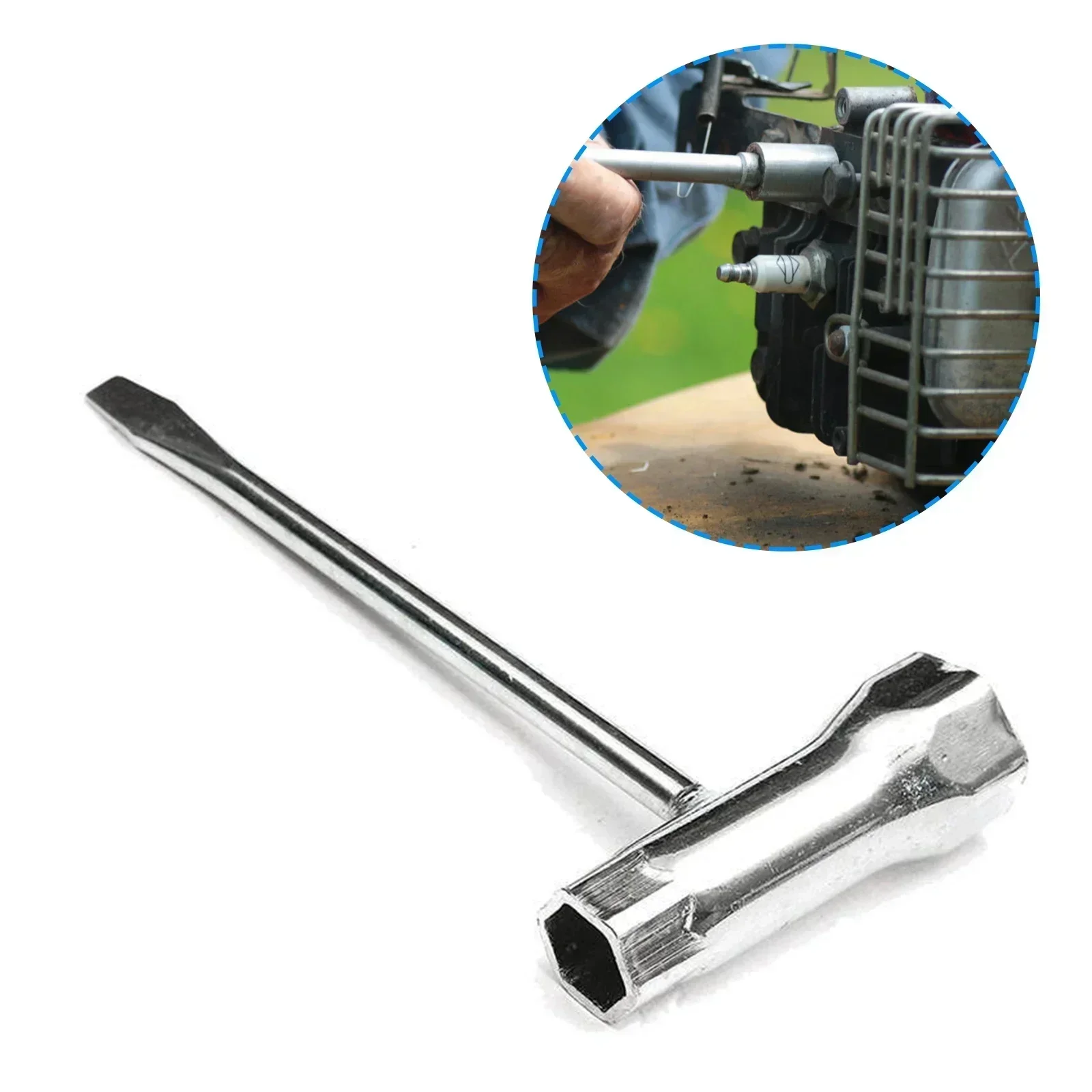 Spark-Plug-Socket-Wrench-13mm-and-19mm-Stainless-Steel-Wrench-for ...