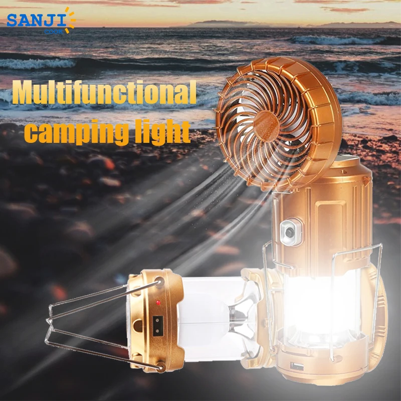 Multifunctional-Led-Camping-Light-Rechargeable-Camping-Lamp-Solar-Power ...