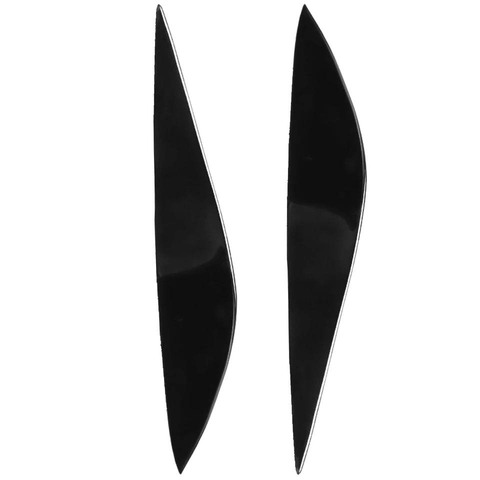 Mercedes C-Class W204 Eyebrows Carbon Fiber Headlight Eyebrow Covers ...