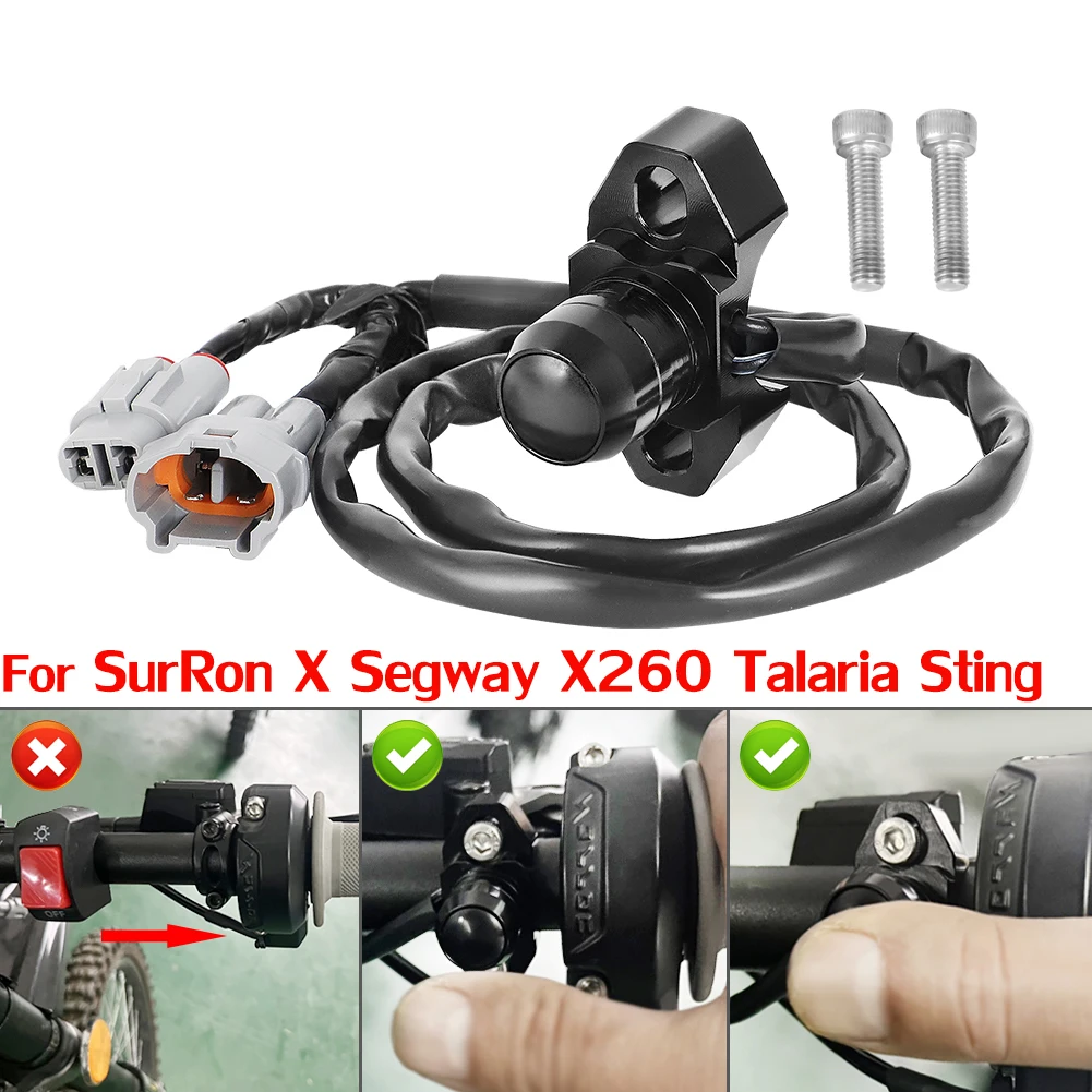 Upgrade 2'' Wire Light Switch For SURRON SurRon X Segway X260 Talaria ...