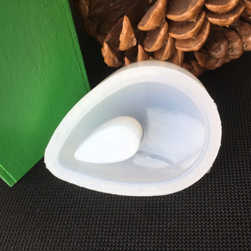 Molde-de-silicone-em-forma-de-gota-de-gua-pingente-de-resina-fa-a-voc ...