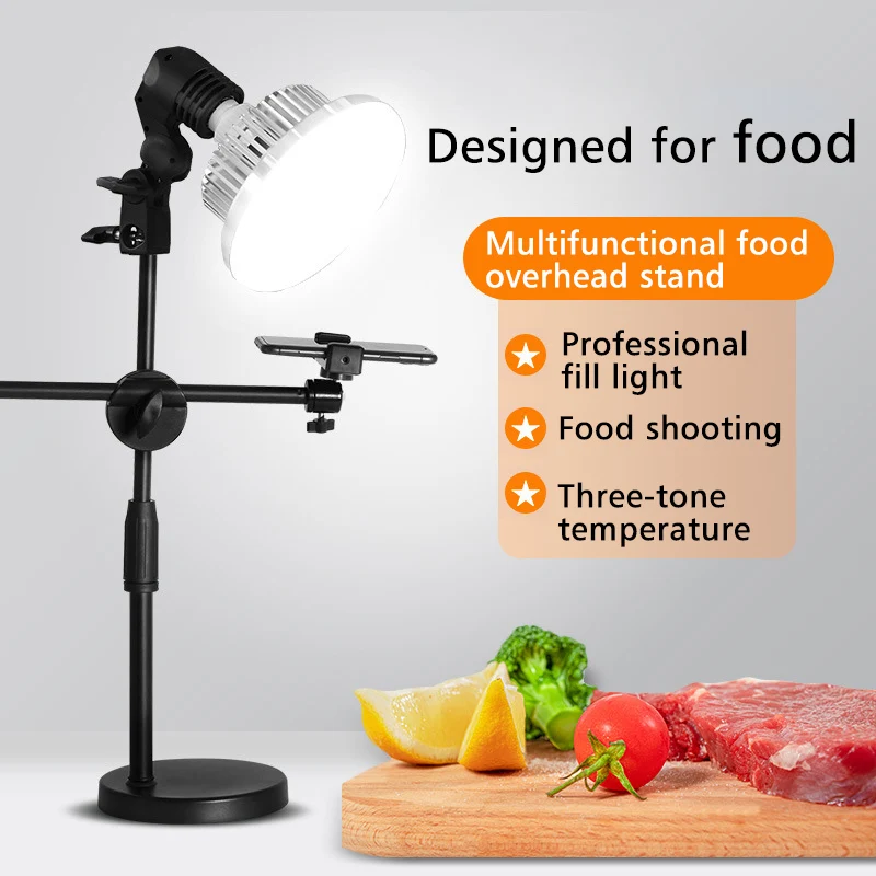 Adjustable-Desktop-Phone-Shooting-Bracket-Stand-Boom-Arm-Super-Bright ...