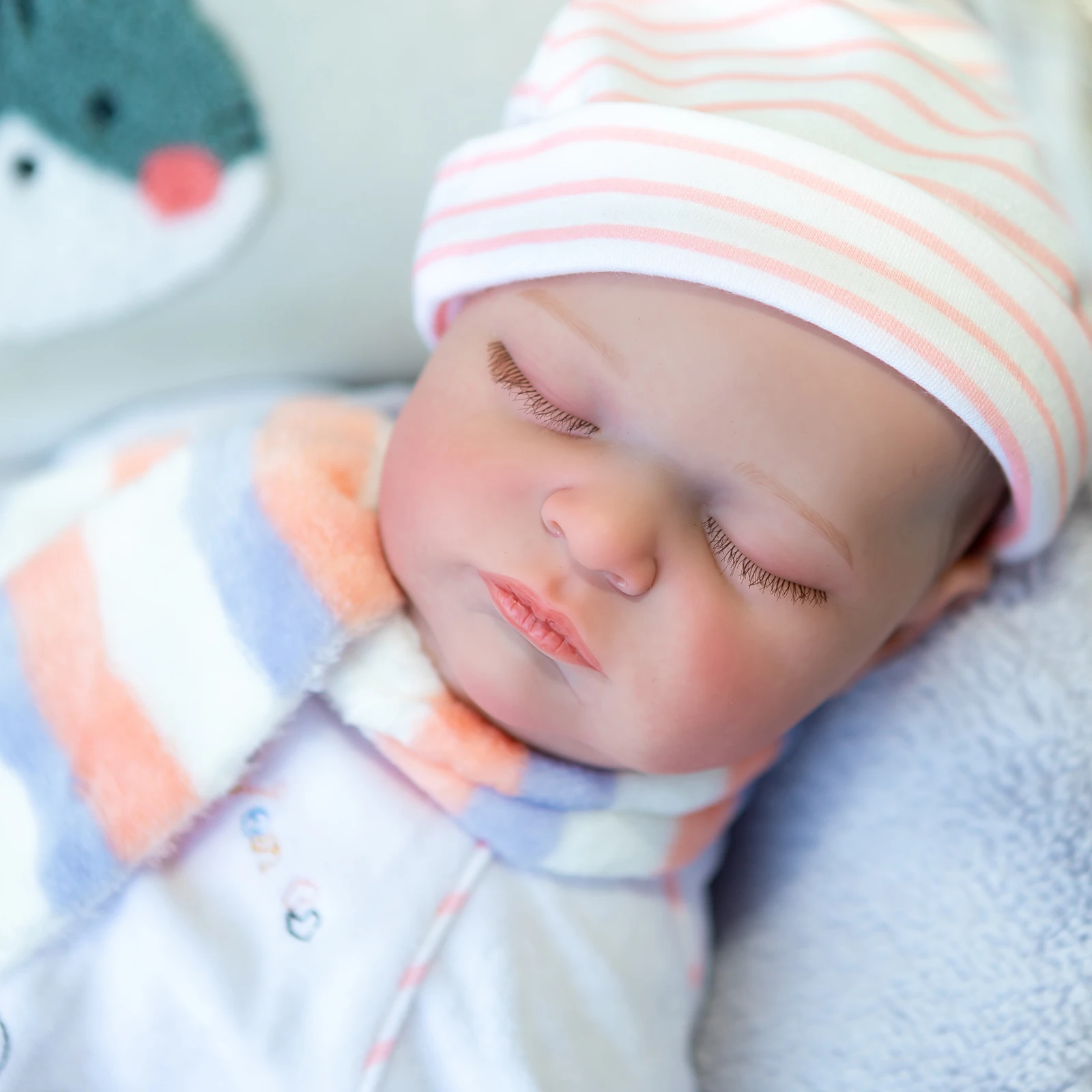 50cm Newborn Baby Size Reborn Baby Popular Laura Lifelike Soft Touch ...