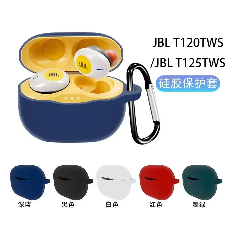 New-For-JBL-Tune-125-TWS-Case-Bluetooth-Earphone-Cover-Silicone-T120 ...