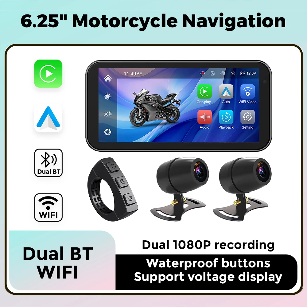 6-25-Portable-Motorcycle-LCD-Display-Navigation-IP67-Waterproof ...