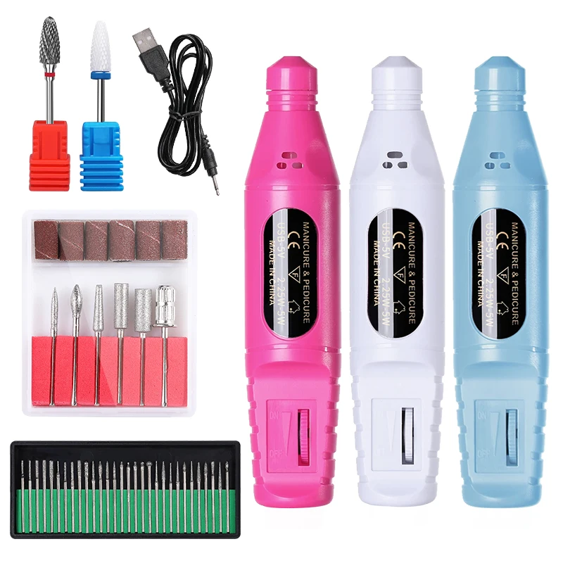Nail-Drill-Professional-Lathe-Machine-Mill-for-Manicure-Electric-File ...