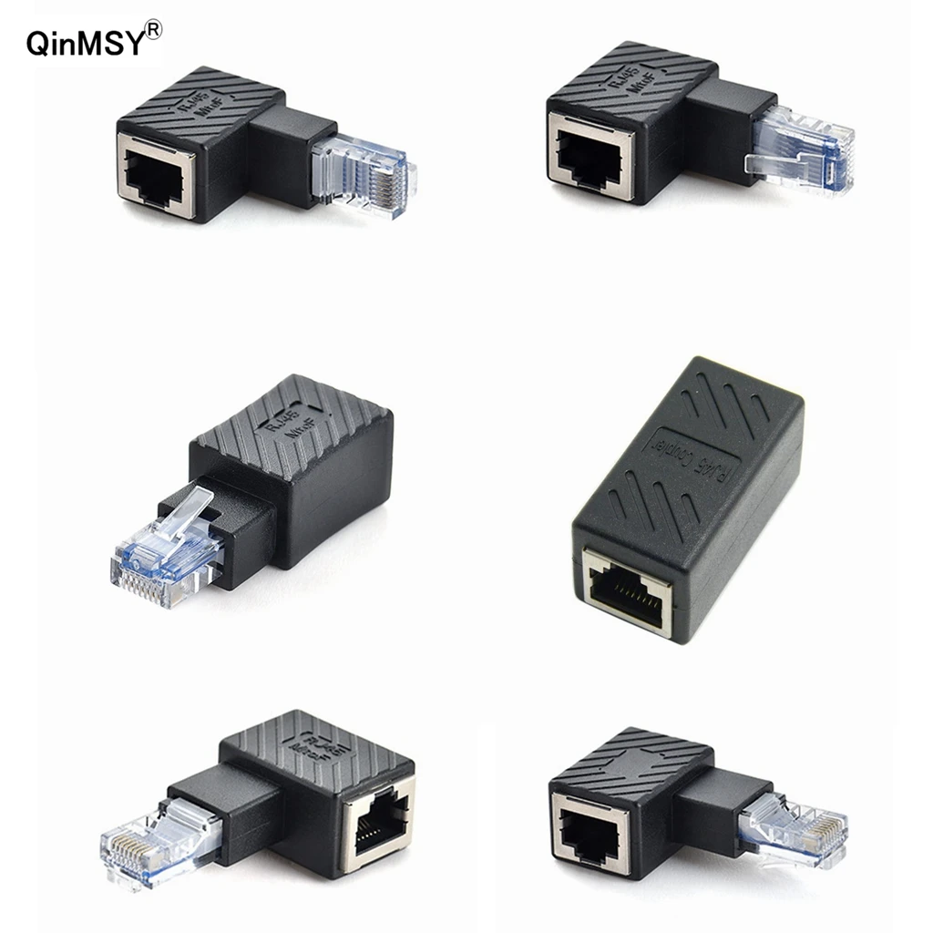 High quality 90 degree up down left right Angled RJ45 Cat 5e 6e Cat7 ...