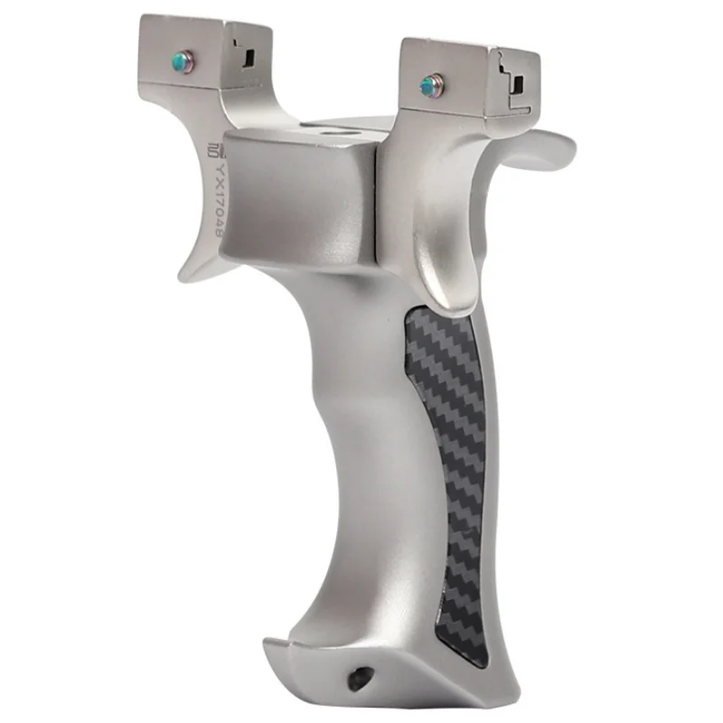 High-quality-Hunting-Stainless-Steel-Slingshot-with-Rubber-Band ...