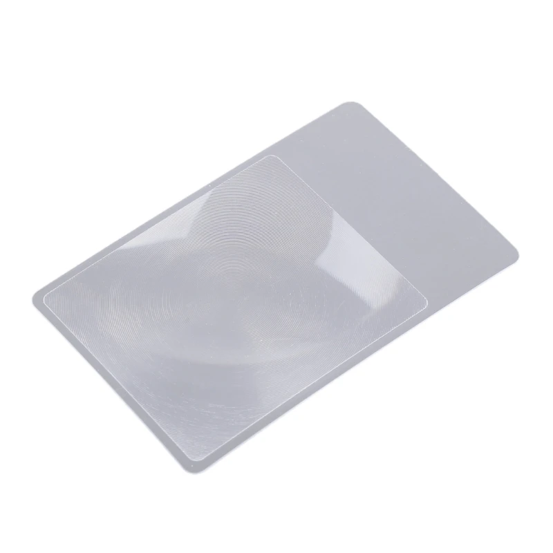 Credit Card Magnifying Glass MOLAIN Pocket Magnifier Fresnel Lens ...