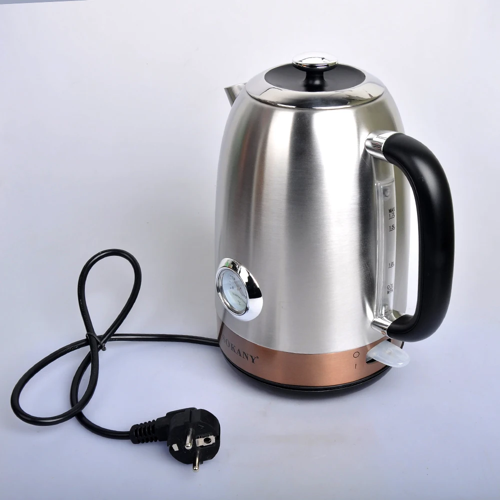 Houselin-Stainless-Steel-Cordless-Electric-Kettle-2000W-Fast-Boil-with ...