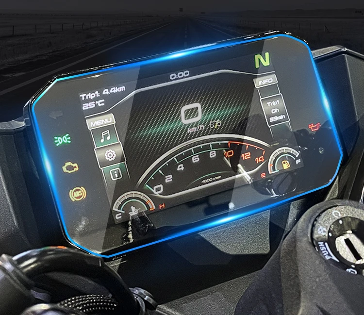 FOR CFMOTO 450SR Cluster Screen Scratch Protection Film Dashboard ...