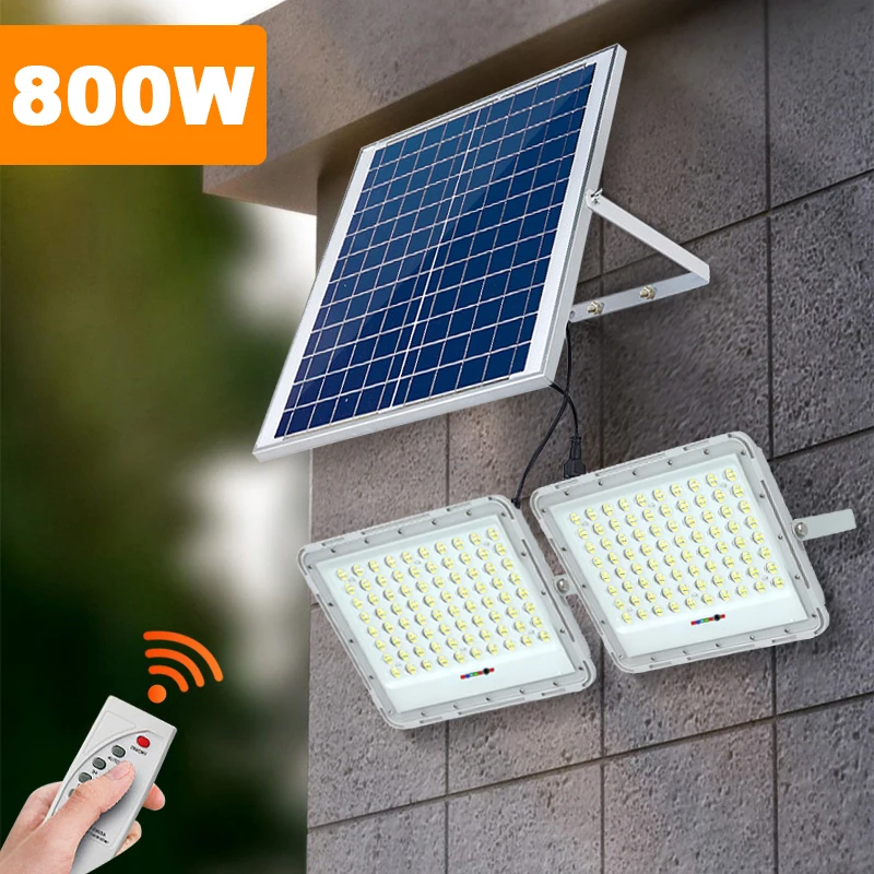 Led Solar Panel Light Remote Control | Super Bright Led Lights Solar ...