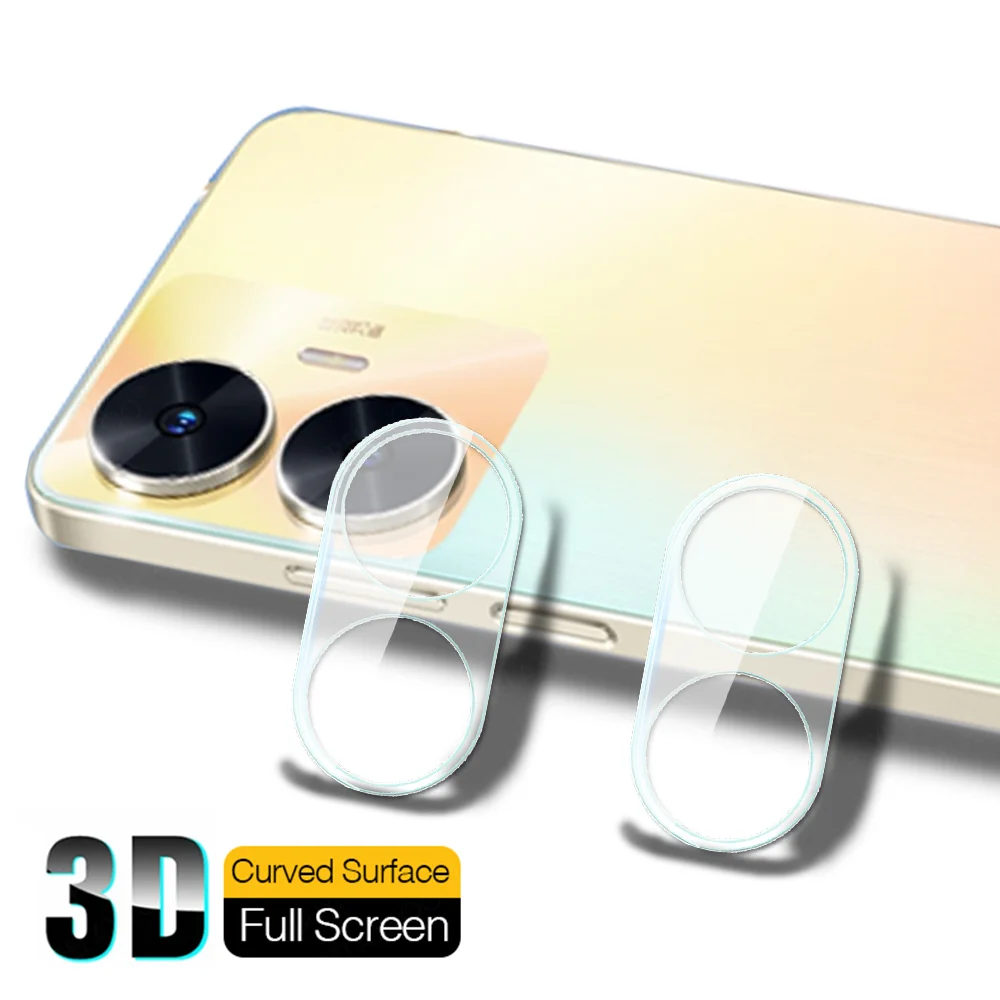 2pcs Clear Lens Case Protector For Realme C55 4G 2023 Camera Tempered ...