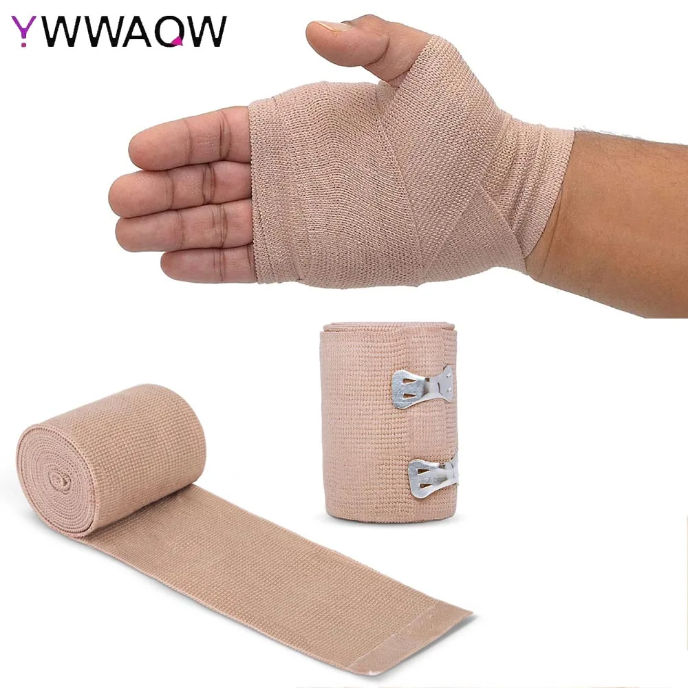 1 Roll Premium Elastic Bandage Wrap,Cotton Latex Free Compression ...