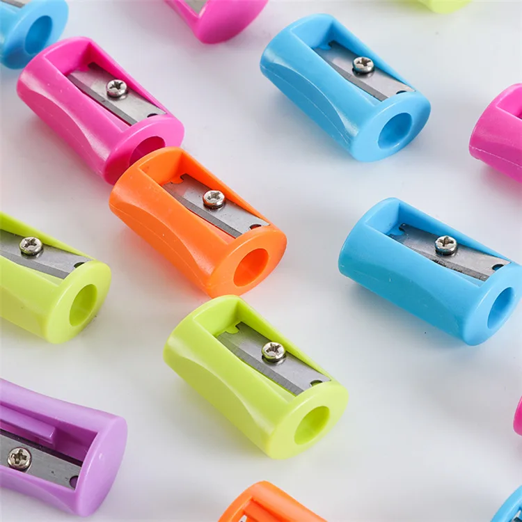 50Pcs-Single-Hole-Pencil-Sharpener-Creative-Sharpeners-For-Kids-School ...